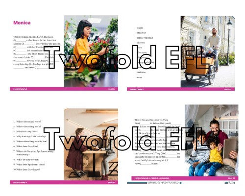 Grammar Trainer: Present Simple & Present Continuous Twofold EFL