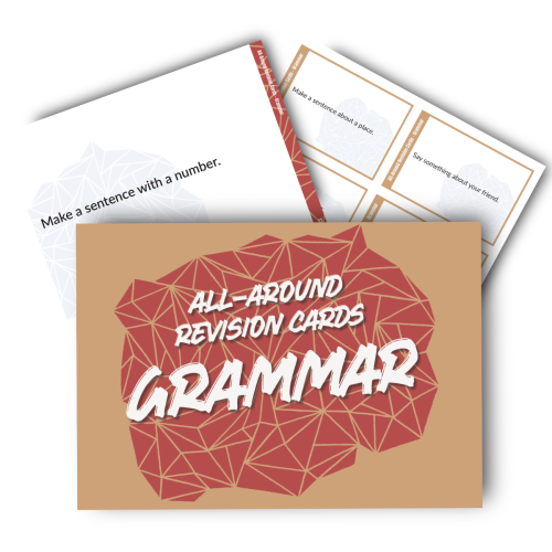 All-Around Revision Cards - Grammar Twofold EFL